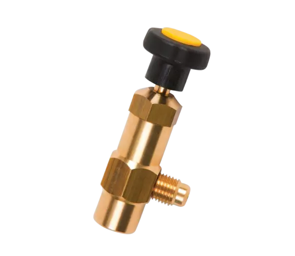 Zawór do butli z czynnikiem chłodniczym R600a i R290 REFCO 10612-2 ...